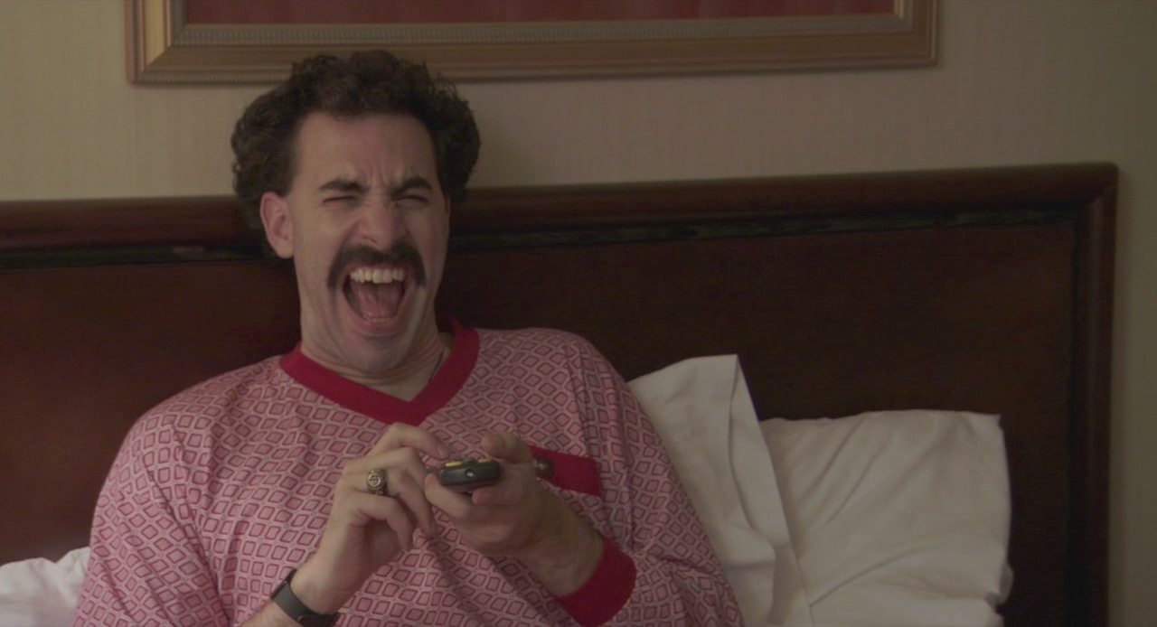 최고의 웃음폭탄 코미디영화 보랏.Borat