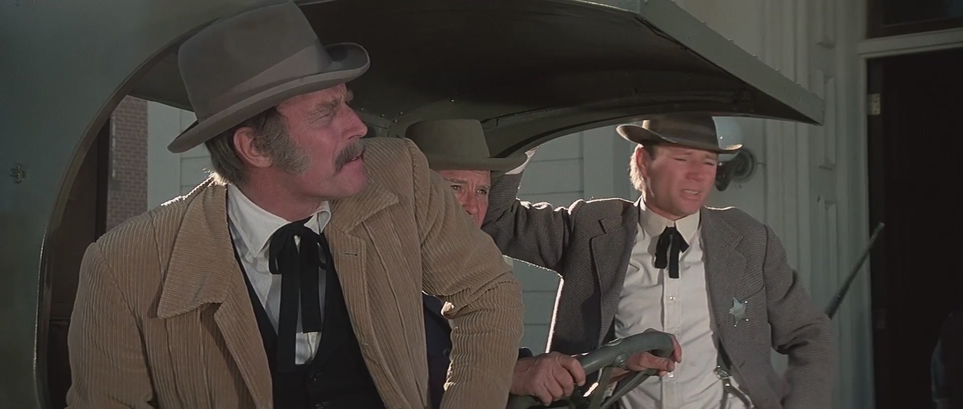 찰턴 헤스턴. 제임스 코번의 서부영화 [리벤지 게임 The Last Hard Men]