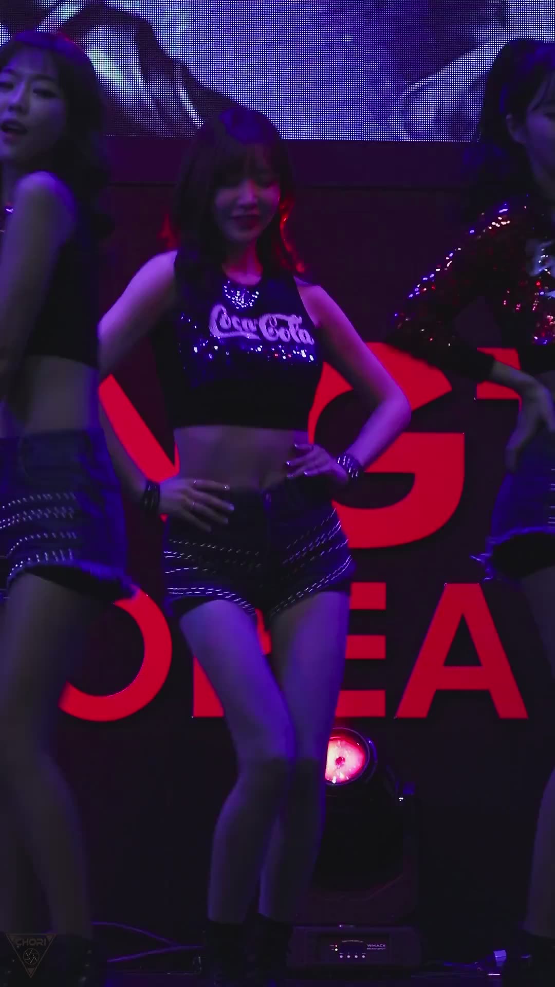 [직캠][롱투걸스] 161117 레이싱모델 홍지연 댄스(2)